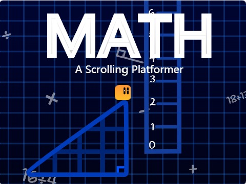 Math (Scrolling Platformer) 数学跑酷-Jonathan-Harbour-小数点工作室-慧编程作品社区